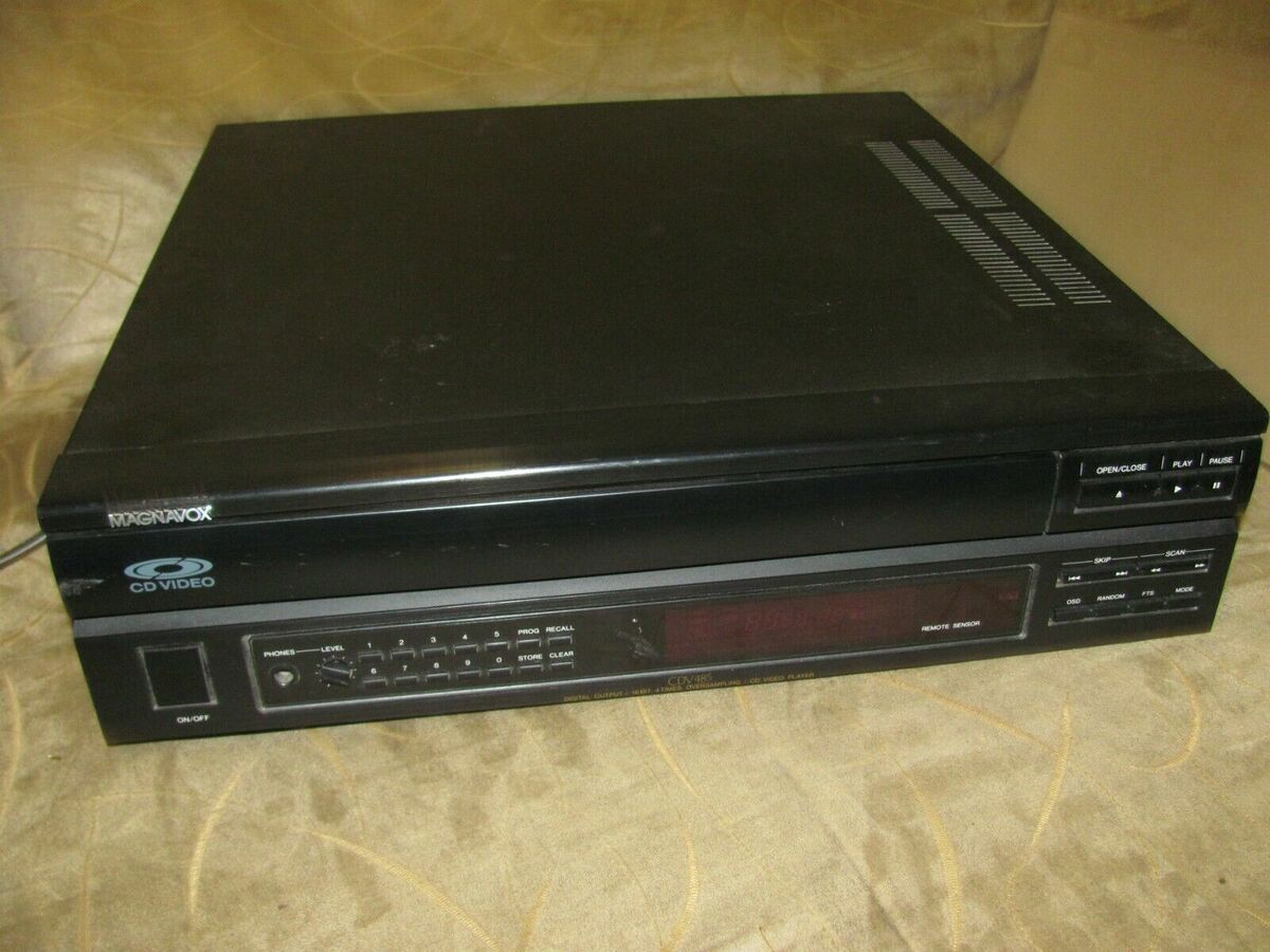 File:Magnavox CDV 485 frontpanel.jpg - Laserwiki
